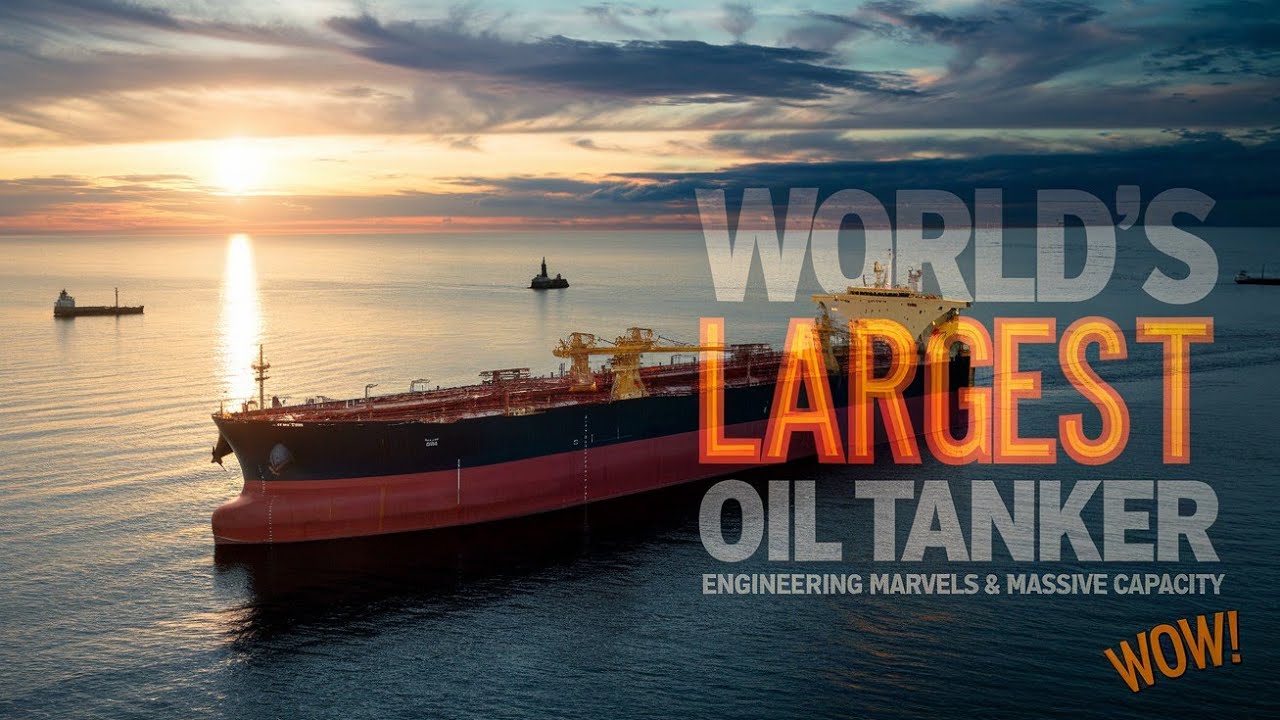 The Largest Oil Tanker in the World: Engineering Marvels and Massive Capacities!