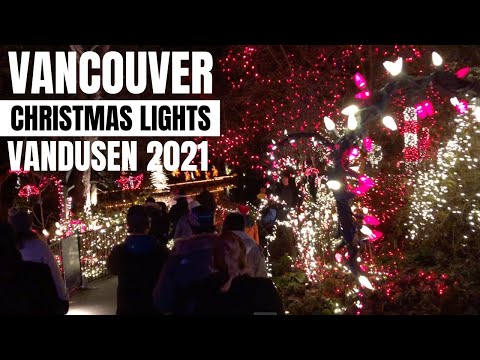 Best Vancouver Christmas lights: VanDusen Festival of Lights 2021