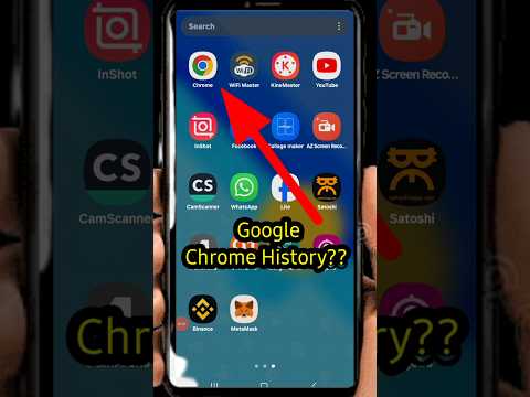 The secret way to erase Google Chrome history 🔥 | How To Delete Google Chrome History #shorts