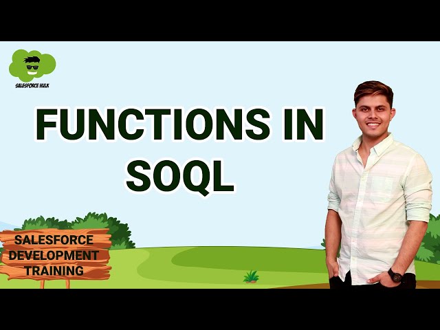 Soql Aggregate Functions Salesforce Developer Tutorials