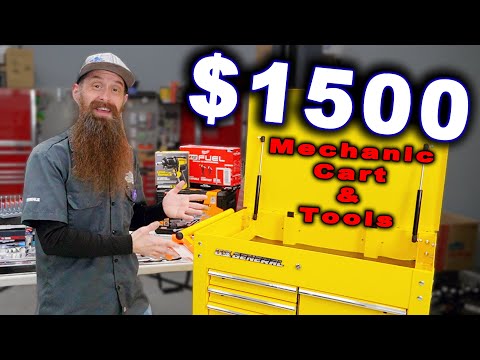 Building The BEST Beginner Mechanic Tool Cart UNDER $1500