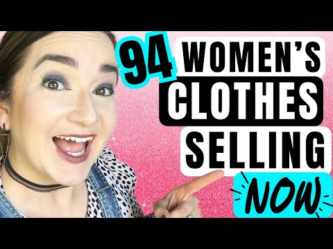 94 Women’s Clothing Items Selling FAST on eBay! (These Brands & Styles Are Making $$$ Now!)
