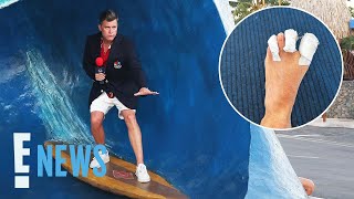 Colin Jost Suffers Surfing Injury While Covering Games In Tahiti | 2024 ...