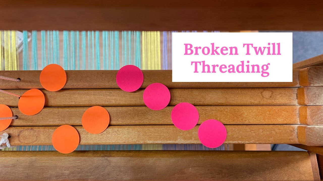 Broken Twill Threading