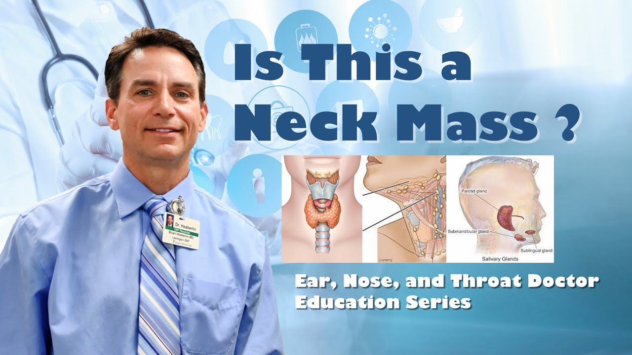 IS THIS A NECK MASS?  What should a neck feel like?