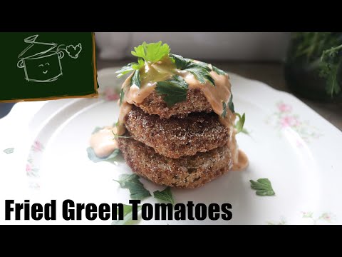 How to Make the Best Fried Green Tomatoes - Real, Southern Fried Green Tomatoes