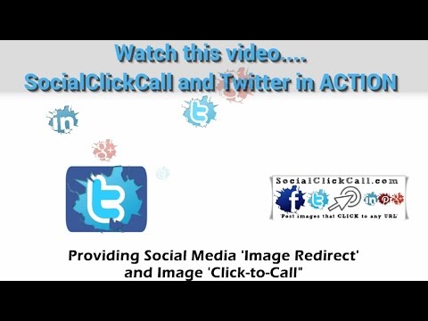 Twitter image redirect and click to call
