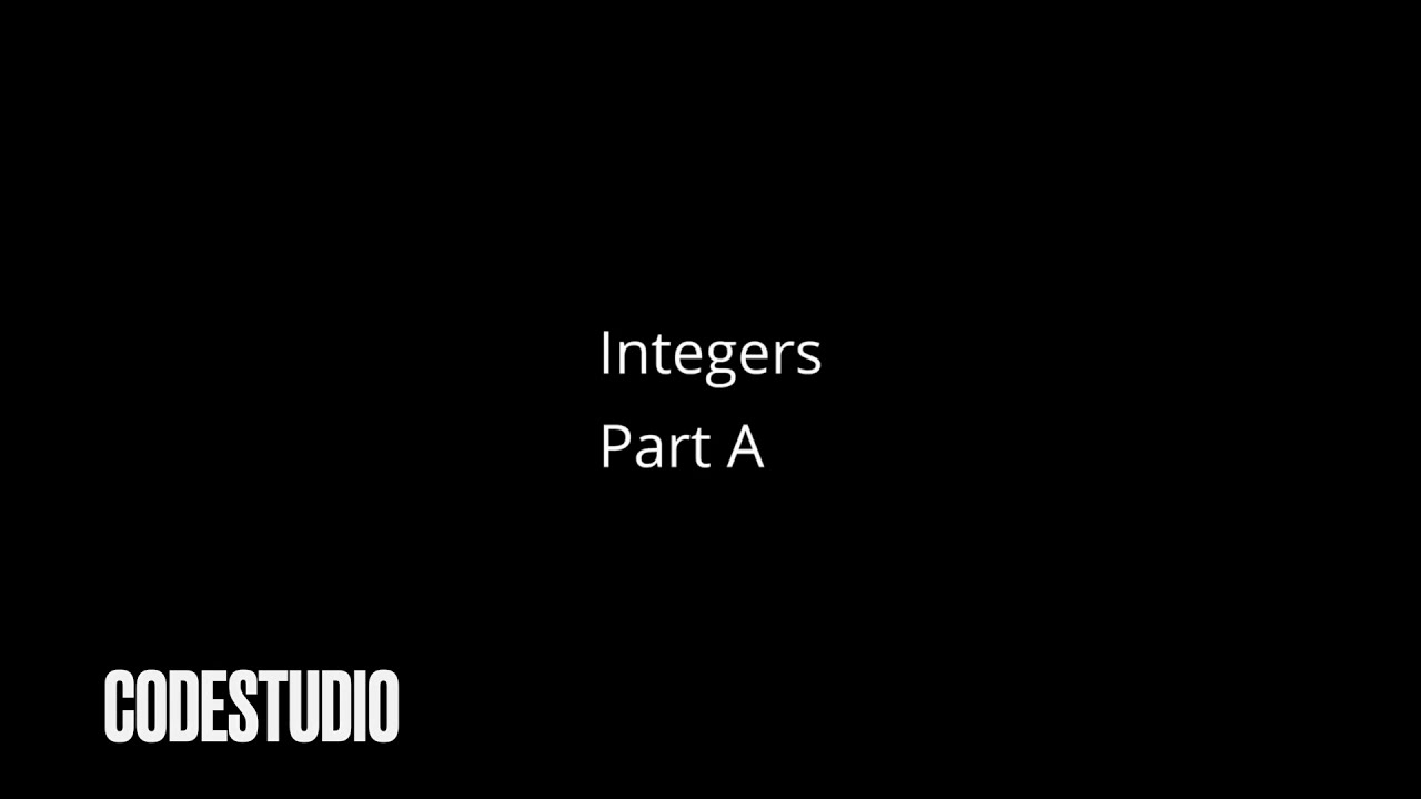 1 - Java (Integers)
