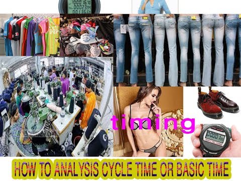 WORK STUDY | CYCLE TIME ANALYSIS INDUSTRIAL ENGINEERING | HOW TO ANALYSIS CYCLE TIME OR BASIC TIME