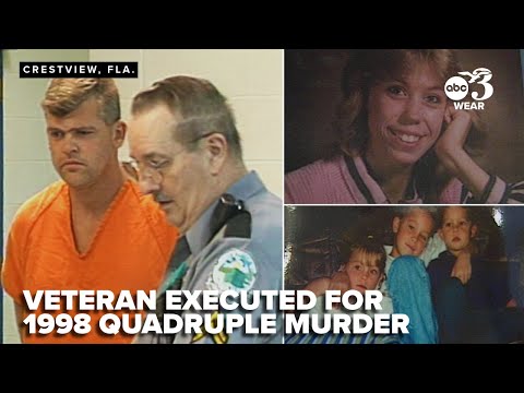 State executes veteran who killed girlfriend, three kids in Crestview in 1998