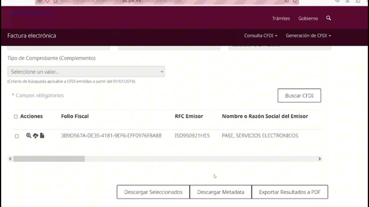 ⚙️ Herramienta para descargar facturas del SAT en PDF | Ideal para devoluciones de IVA