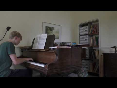 BBC News theme (Dramatic) cover on a 100 year old grand piano