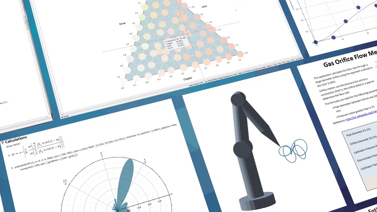 Calculation Management with Maple