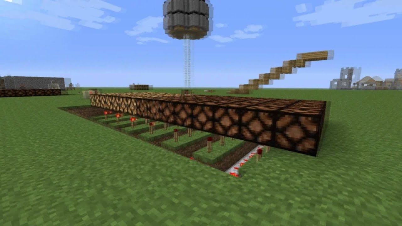 Redstone Lamp Basic - Minecraft Tutorial S01 EP04