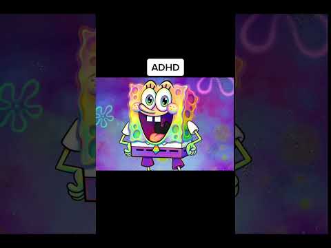 It took me 10 years to realize that SpongeBob characters represent disorders😳 #shorts