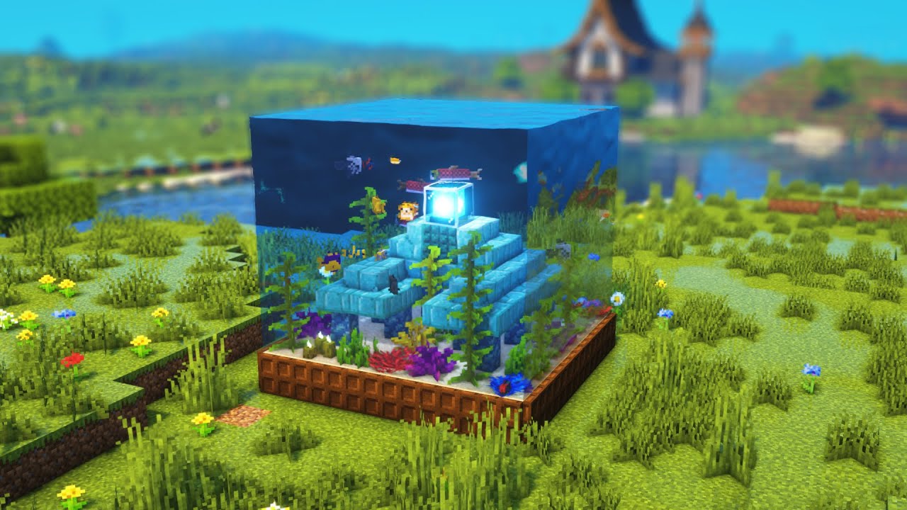 Minecraft Mini Ocean Tutorial - How to Build a Mini Ocean in Minecraft ...