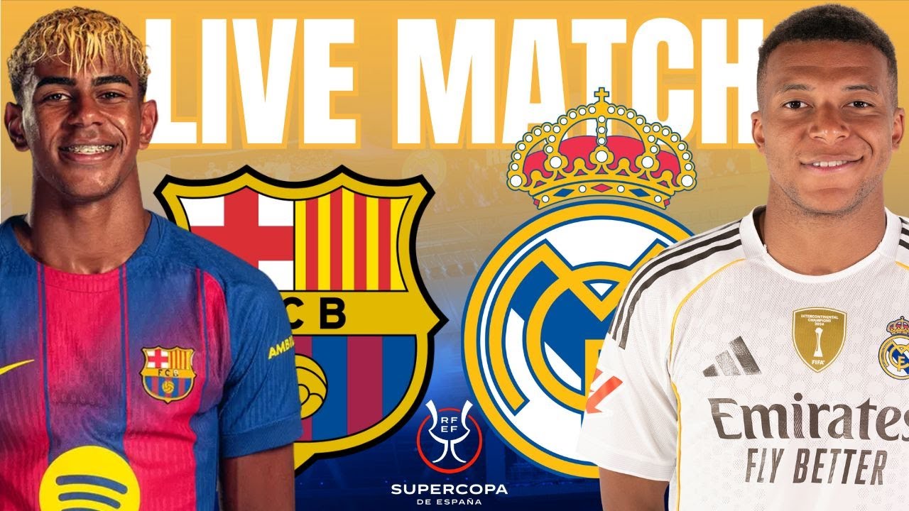 Supercoupe d'Espagne 2025/2026 : Barcelone triomphe face au Real Madrid ...