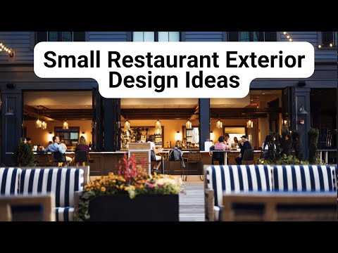 Small Restaurant Exterior Design Ideas