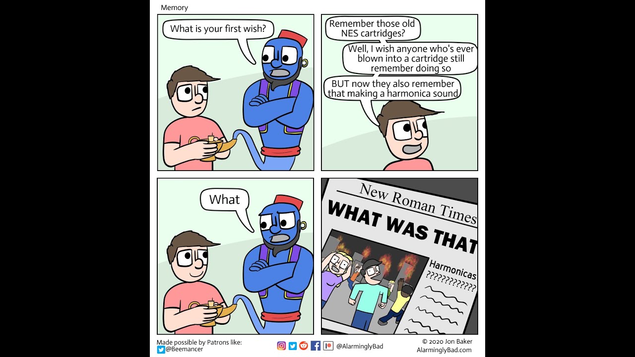 Memory - Comic Time Lapse