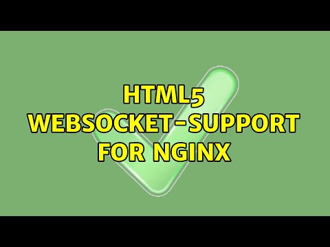 HTML5 websocket-support for NGINX