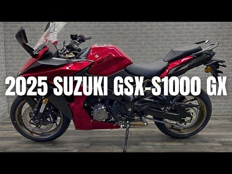 NEW RED 2025 SUZUKI GSX-S1000 GX - INFO MOTO