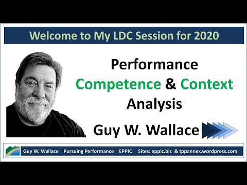Performance Competence & Context Analysis