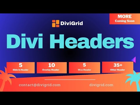How to use divi header layouts