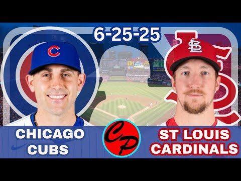CHICAGO CUBS vs ST LOUIS CARDINALS MLB BASEBALL GAME 80 LIVE PLAY-BY-PLAY & REACTION