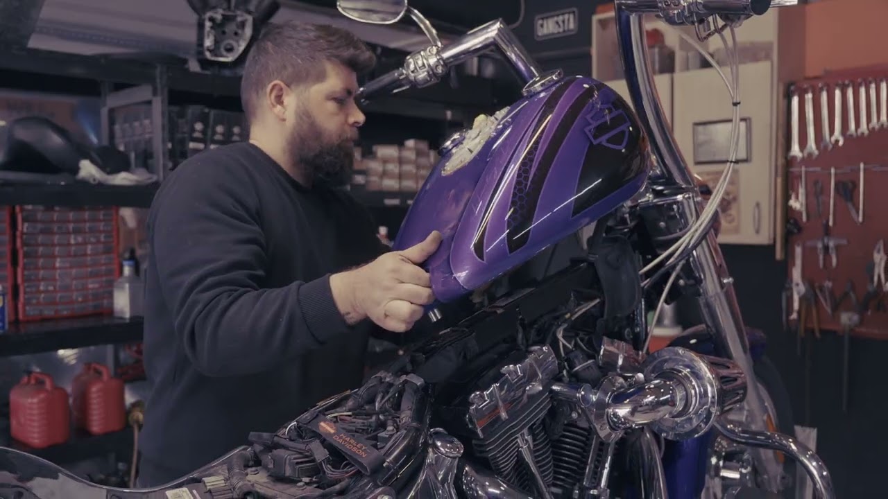 Ultimate Harley Fatboy Upgrade: 300 Wide Tire!
