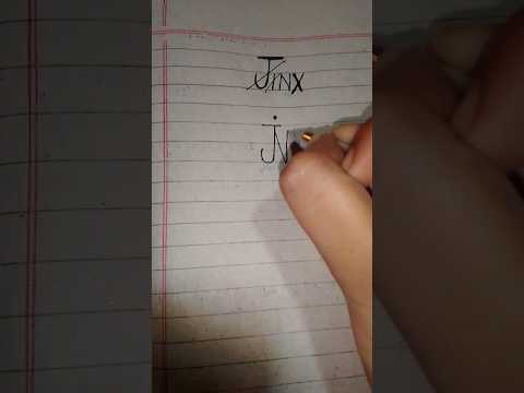 Jinx name into stylish logo ππ...#shorts #trends