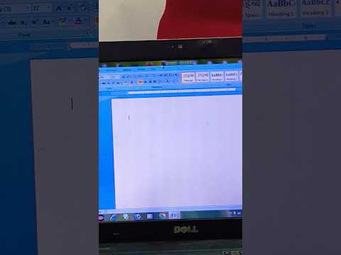 Ms word ko open kaise Karen #viral #computer #msword #msoffice #mswordinhindi