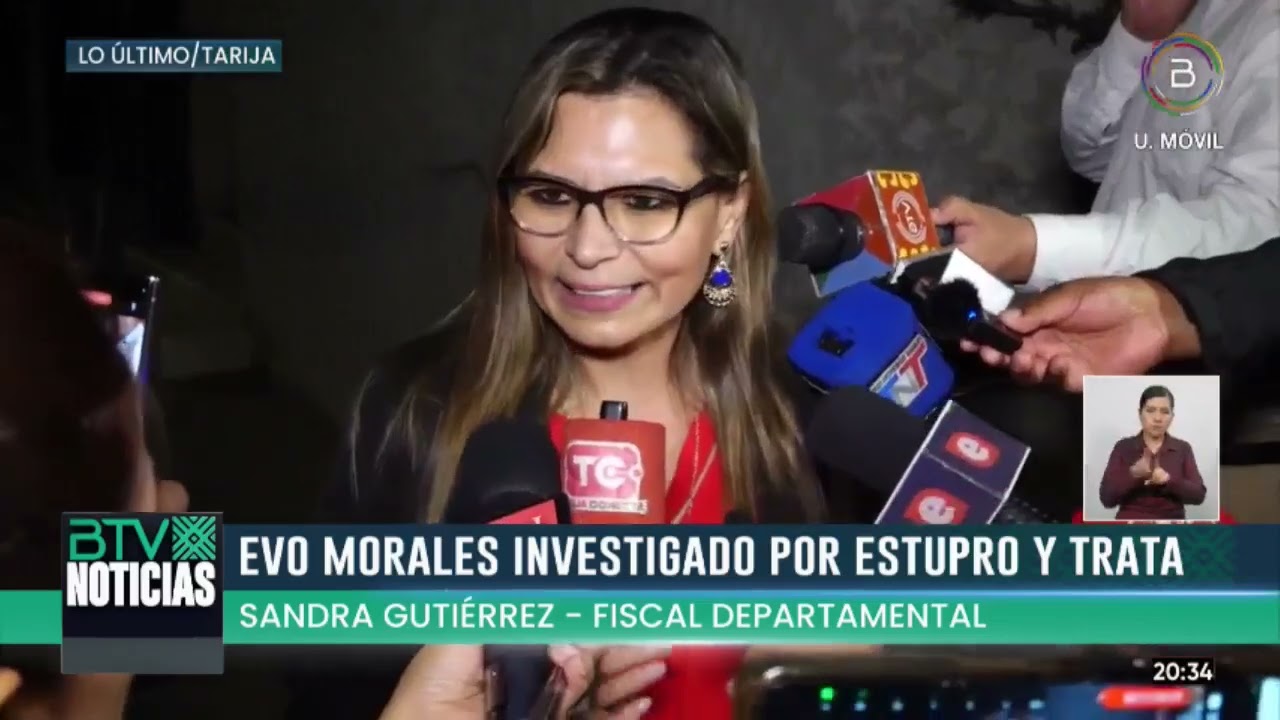 Emiten orden de aprehensión contra Evo Morales por trata y tráfico de personas