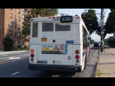 MTA: 2003 Orion VII 07.501 Gen-1 OG CNG Low Floor [7682] Bx8 bus