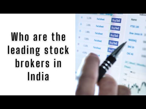 Who are the leading stock brokers in India?
