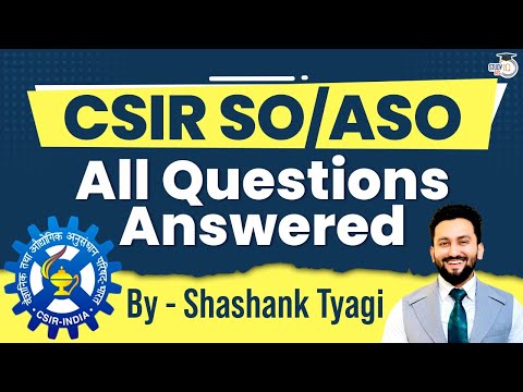 CSIR SO/ASO Exam: A Comprehensive Guide to Know Everything About It!