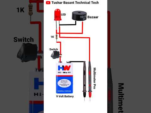 Continuity light Tester Bazaar Connection #shorts