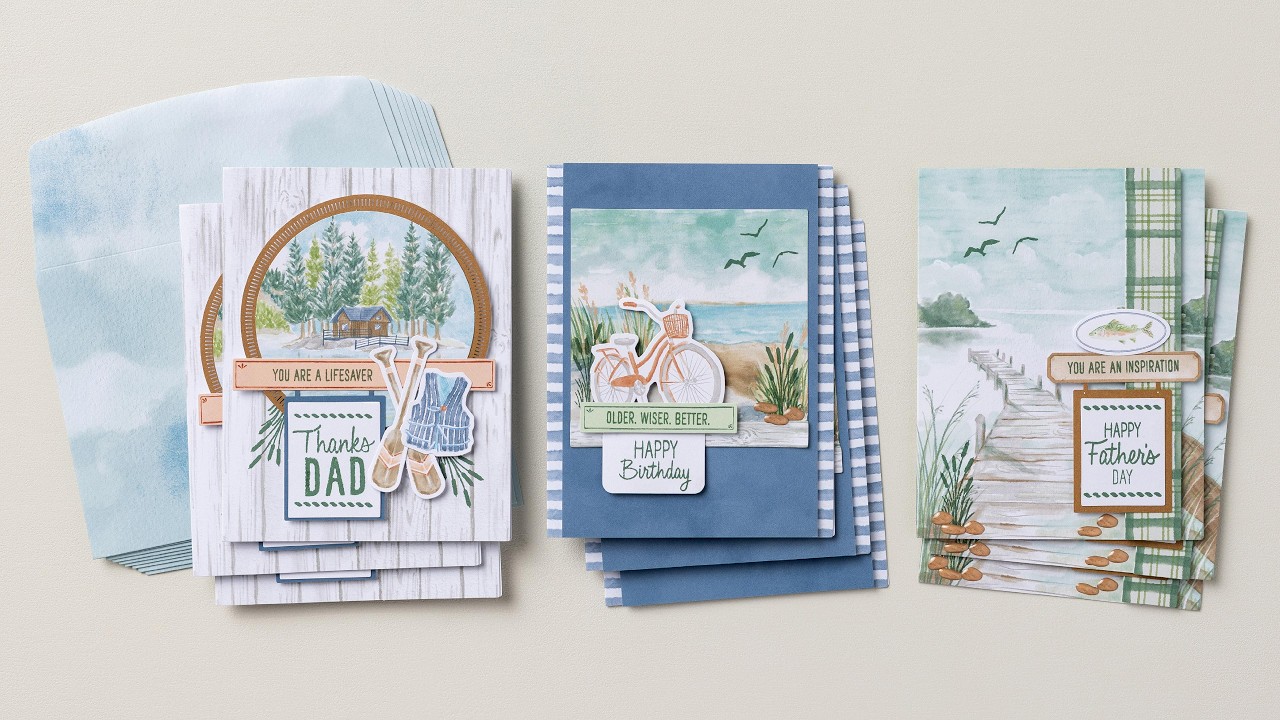 Lakeside Retreat: April 2026 Paper PumpkinKit | All-Inclusive Crafting Kit | #StampinUp