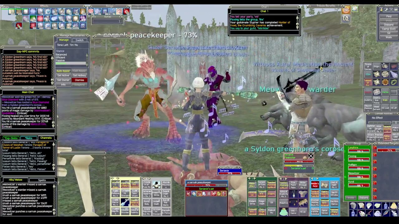KoSB Guild Exp group - Frontier Mountains