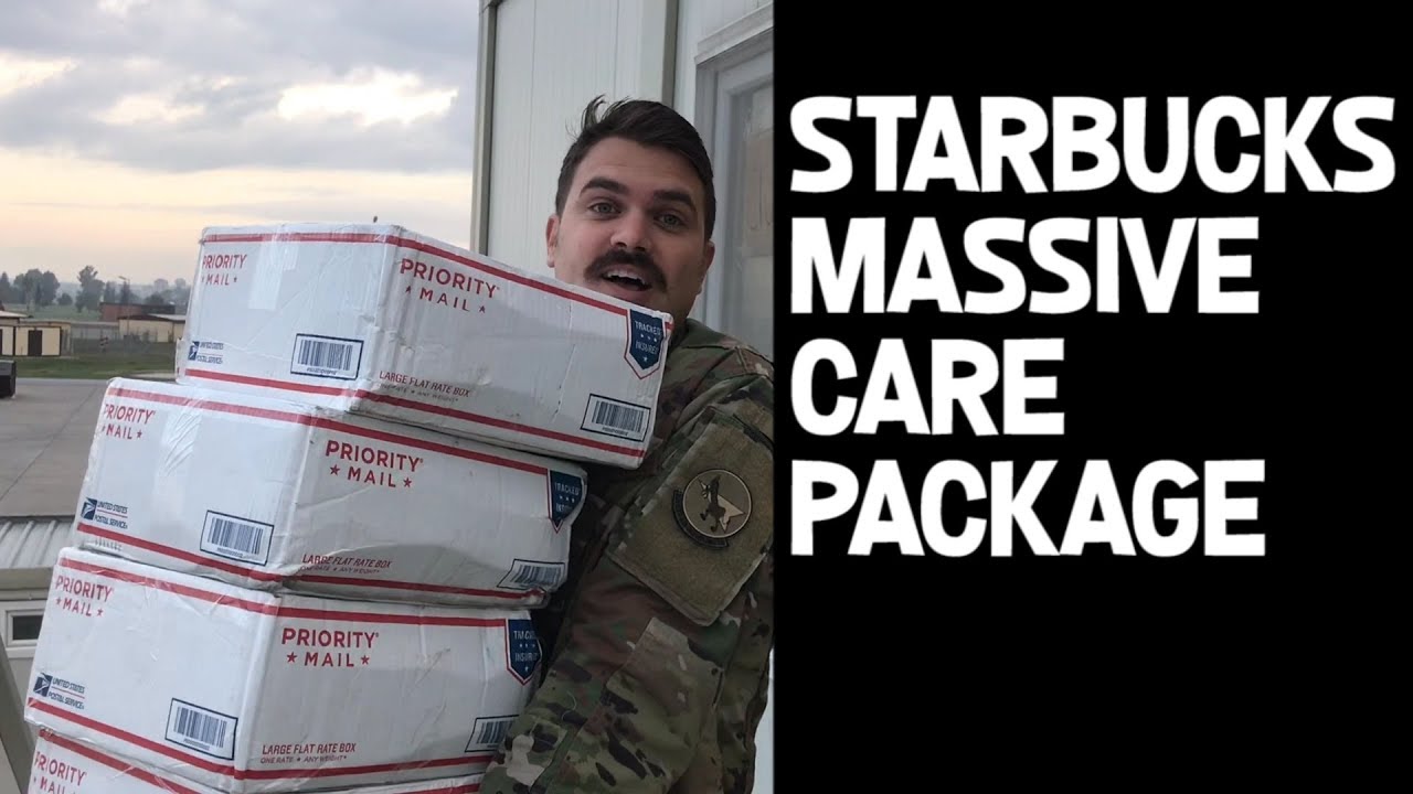 Starbucks Sends Massive Care Package to Deployed Troops for Holidays