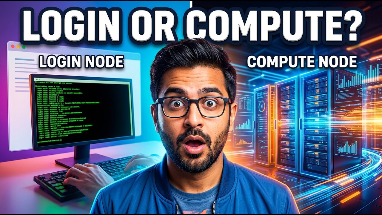 Parallel Computing Architecture — HPC Compute Nodes vs Login Nodes Explained