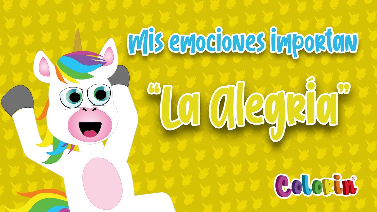 🌈 El color de las emociones de los niños ➡️ La ALEGRÍA 🥳