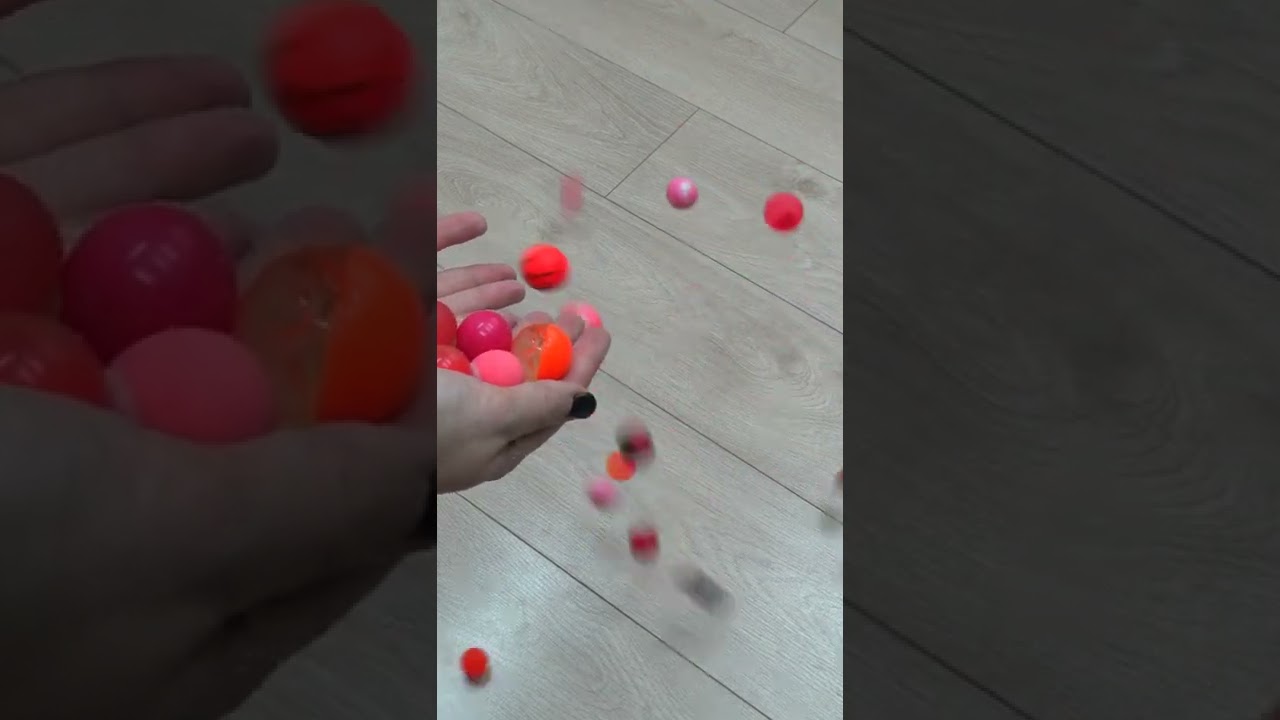 Amazing Reverse Bouncing Balls