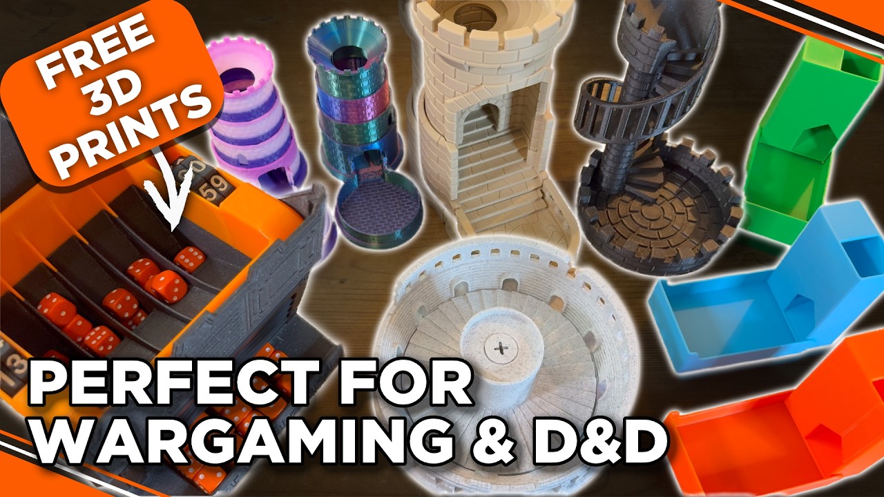 6 FREE 3D Prints You NEED for Wargaming & D&D
