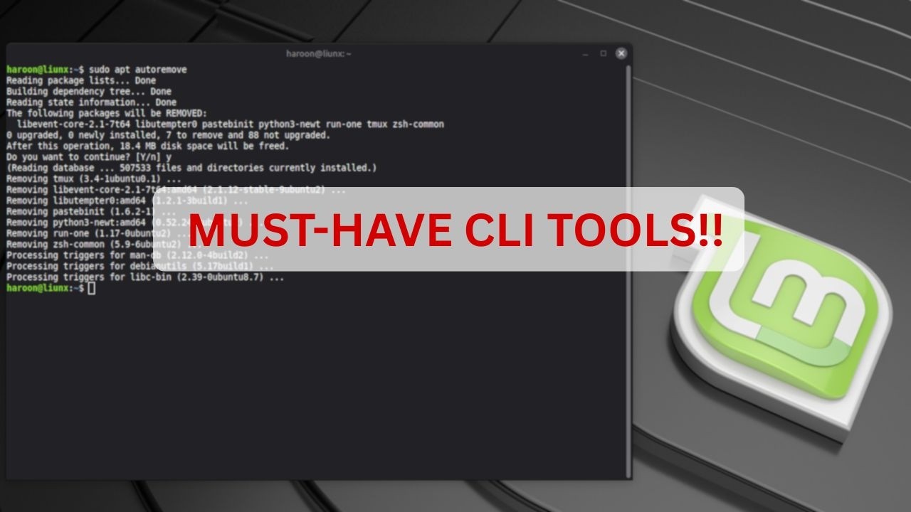9 CLI Tools I Install on Every New Linux Mint Setup