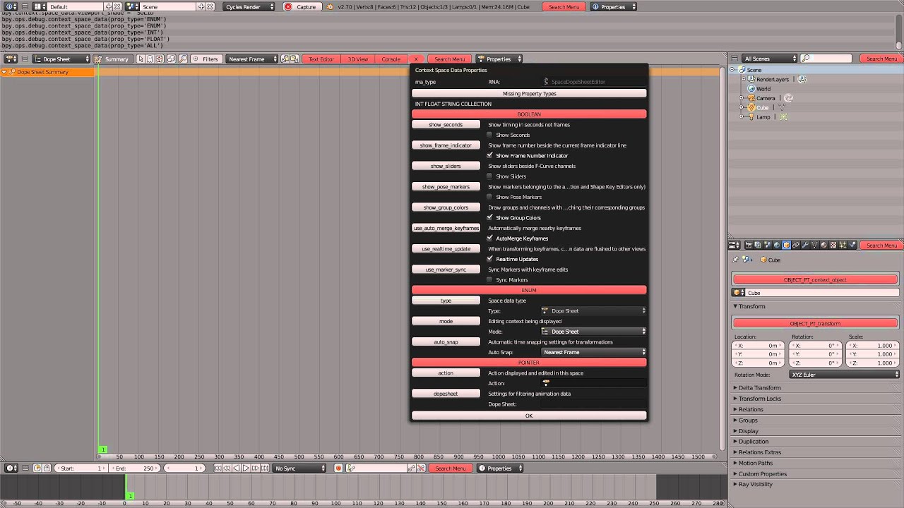 Blender : Development : Debugging Tools - WIP #2