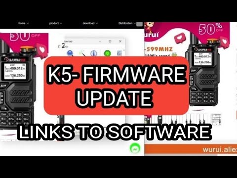 WURUI K5 - FIRMWARE AND SOFTWARE DOWNLOAD LIBKS