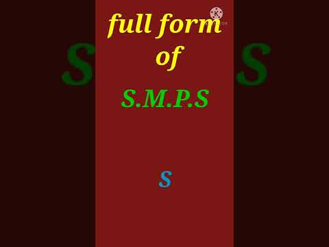 full form of SMPS