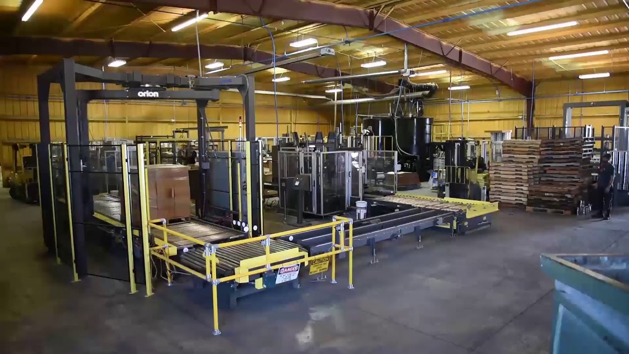 Orion Automatic Stretch Wrapper with Conveyors | ProPac.com