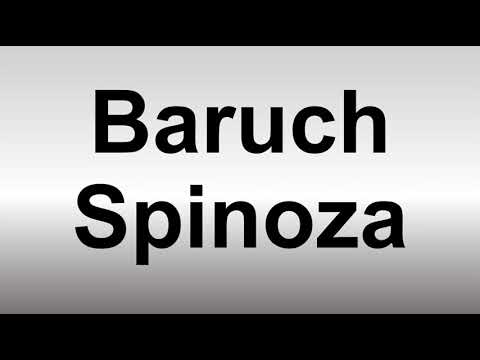 How to Pronounce Baruch Spinoza