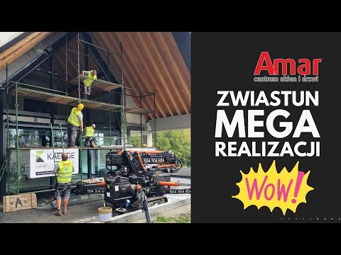 Amar - Montaż fasady strukturalnej z 3-torowym oknem HS - zwiastun